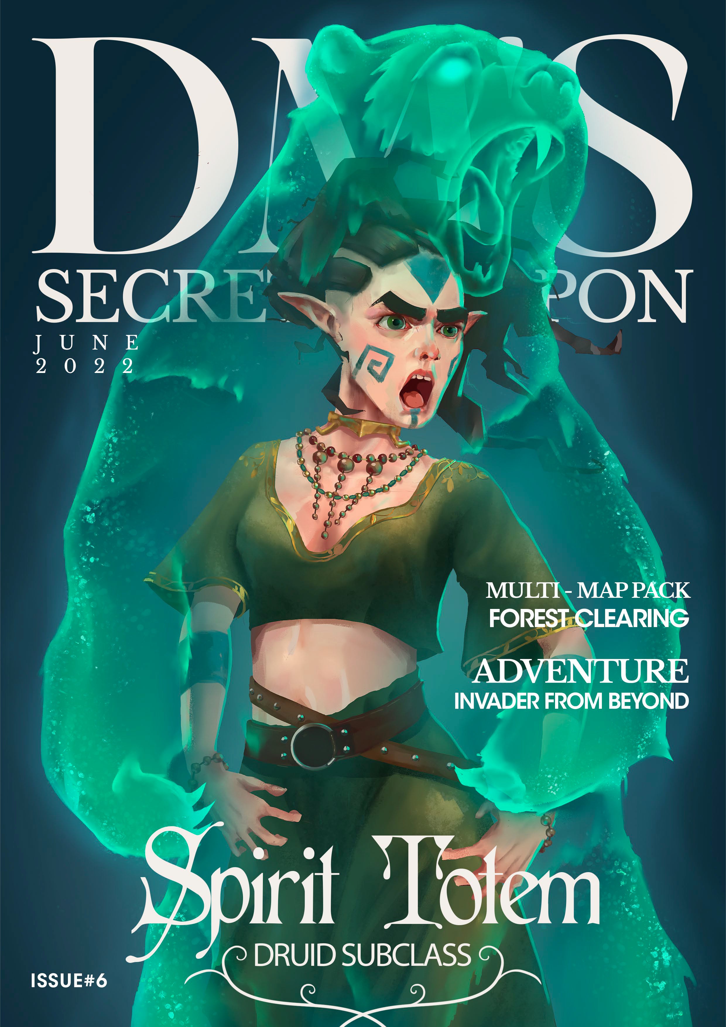 Totem Soul Druid! Digital Magazine Issue #6– dndshorts