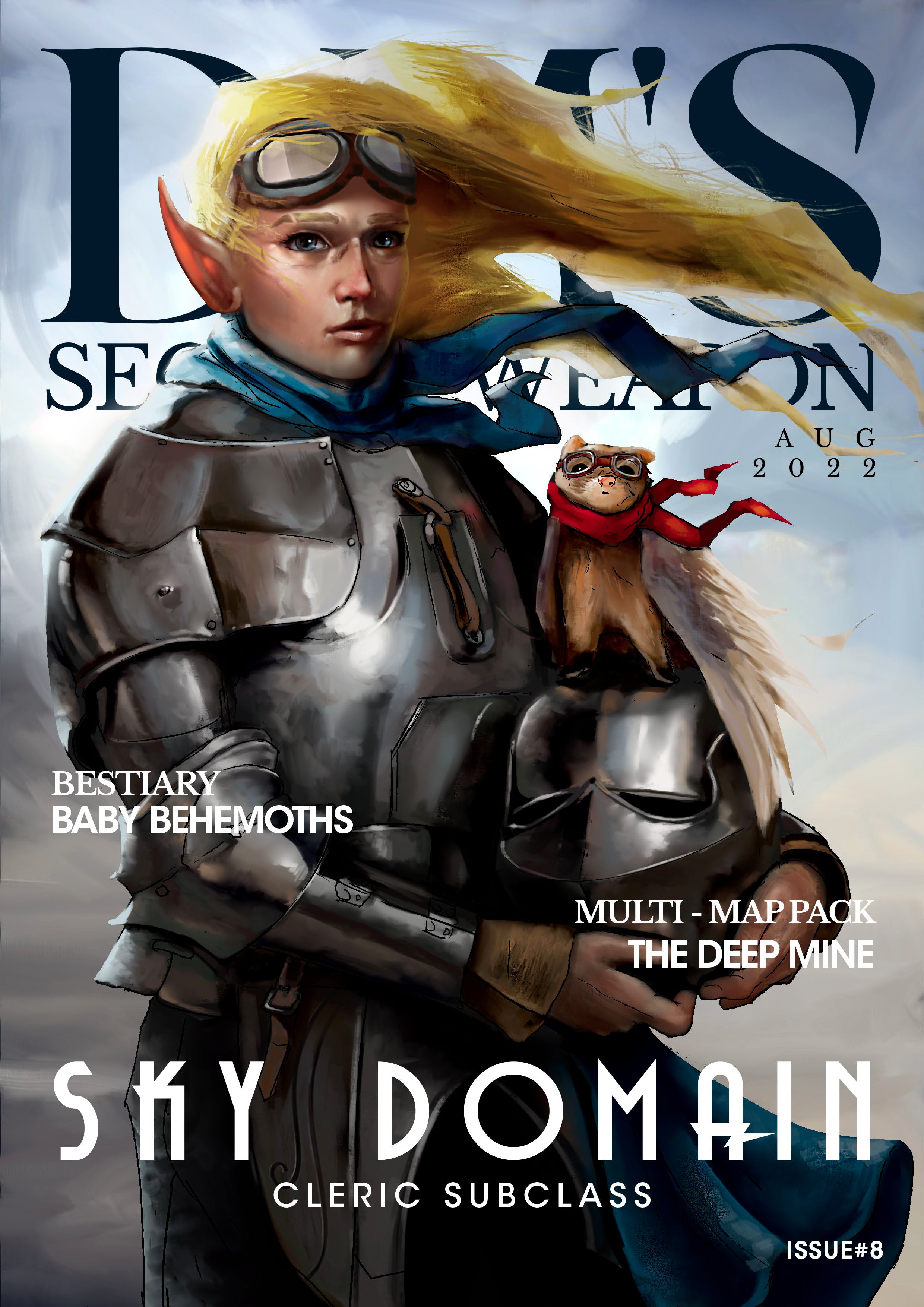 Sky Domain Cleric! Digital Magazine Issue #8– dndshorts